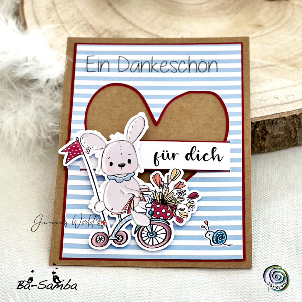 Sunshine Bunny- DigiStamp byJaneasWorld ® – Janeas World