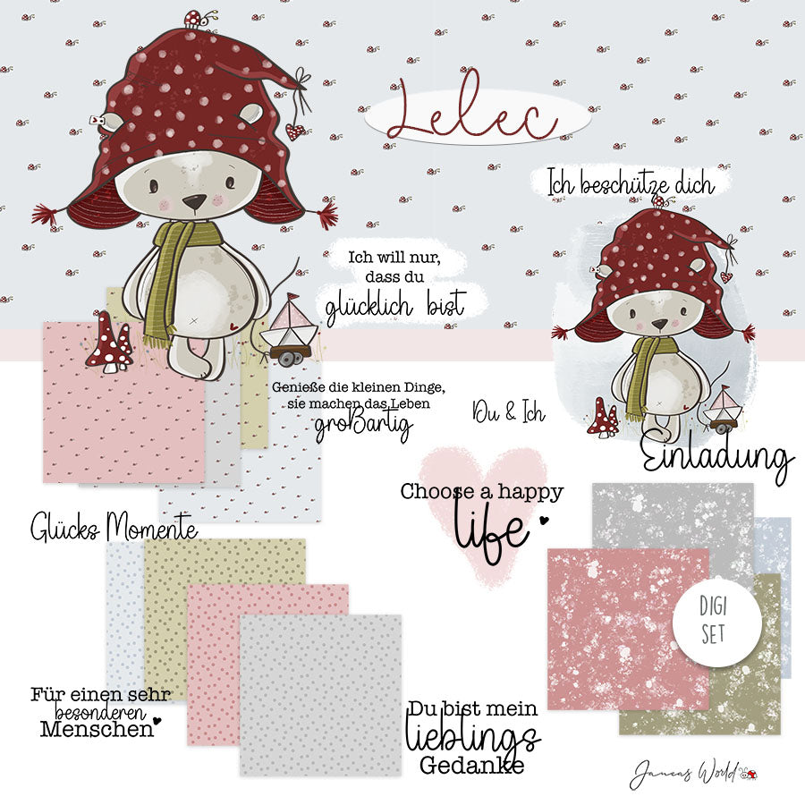 Lelec- DigiStamp byJaneasWorld ® – Janeas World